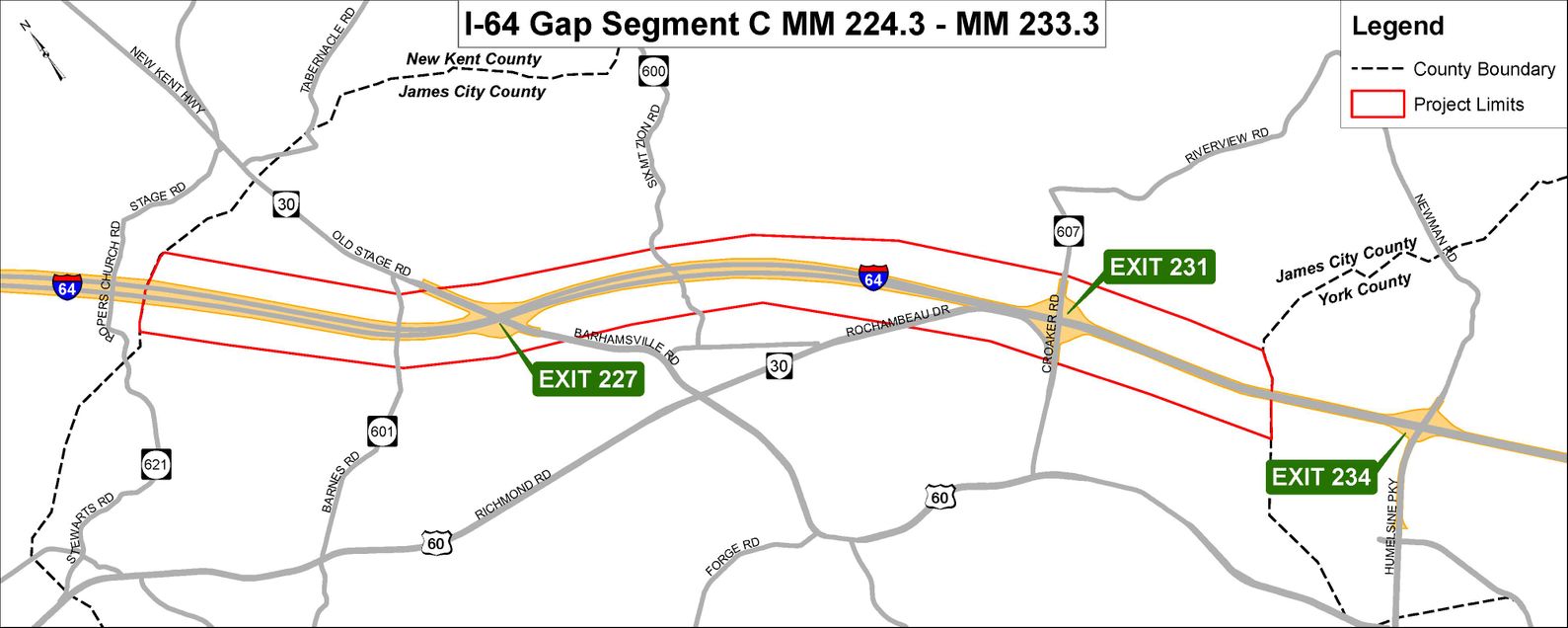 I Gap Segment C Widening Virginia Department Of Transportation