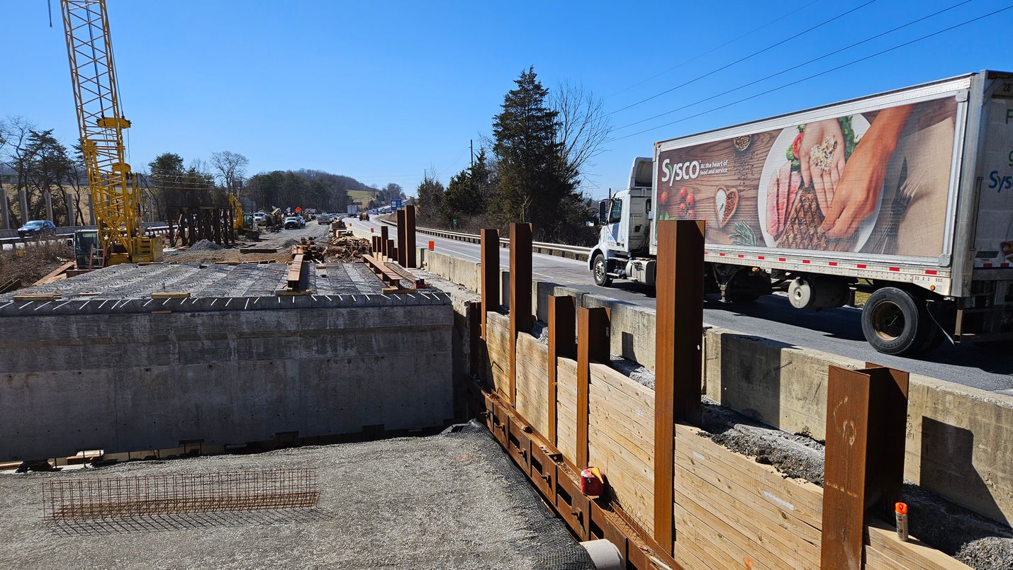 Interstate 81 widening southbound mile marker 8.1 to 9.7 (Washington ...