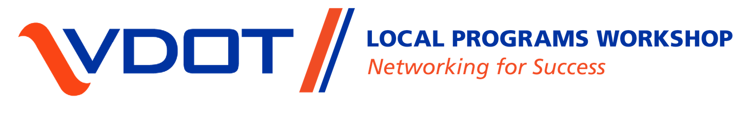 Local Programs Workshop | Virginia Department of Transportation