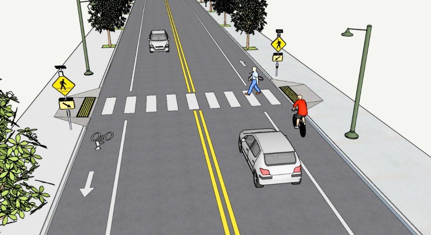 Bicycle and pedestrian treatments | Virginia Department of Transportation