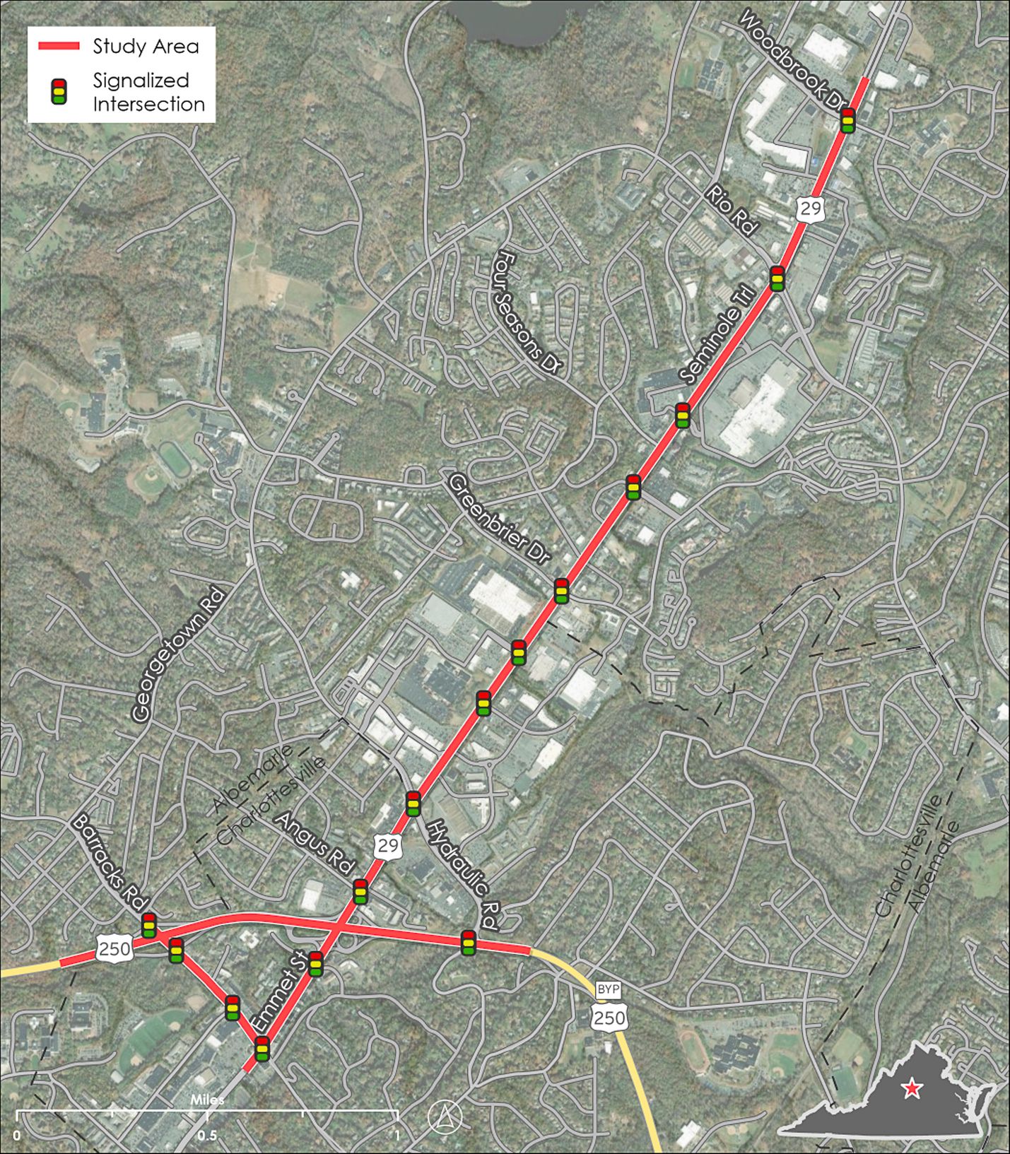 Culpeper District | Provide input on U.S. 29 corridor, U.S. 29/250 ...