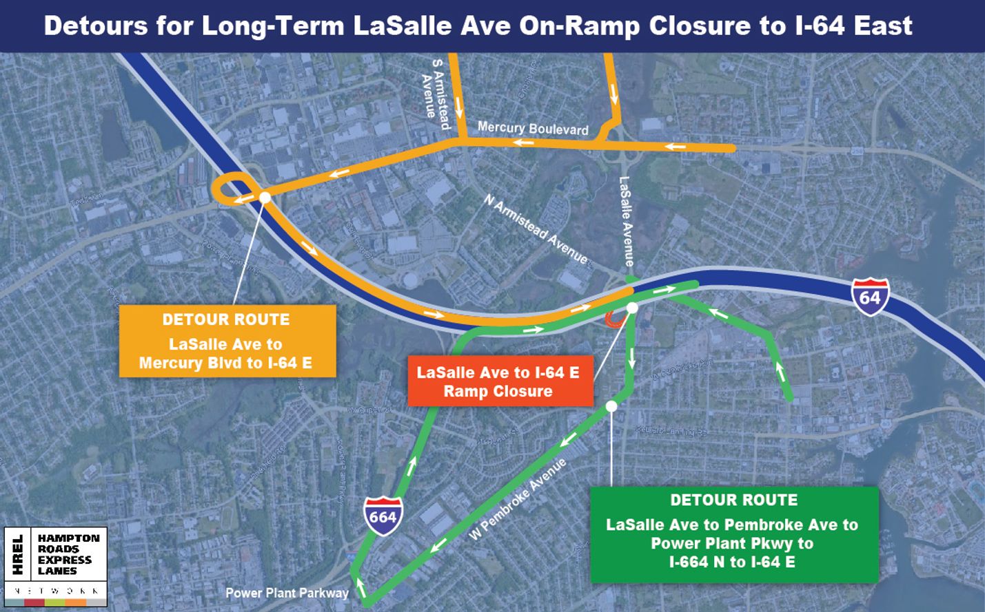 Hampton Roads District | Long-term ramp closure from LaSalle Avenue to ...