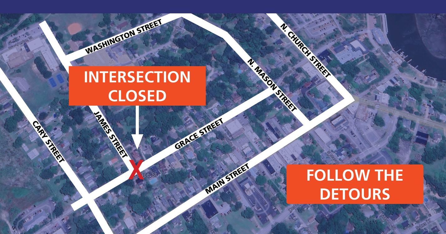 Hampton Roads District | Daytime closure scheduled for drainage improvements at Grace Street in ...