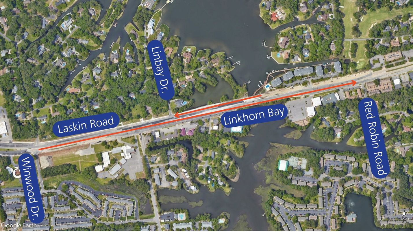 Hampton Roads District | Traffic shift scheduled on Laskin Road at ...