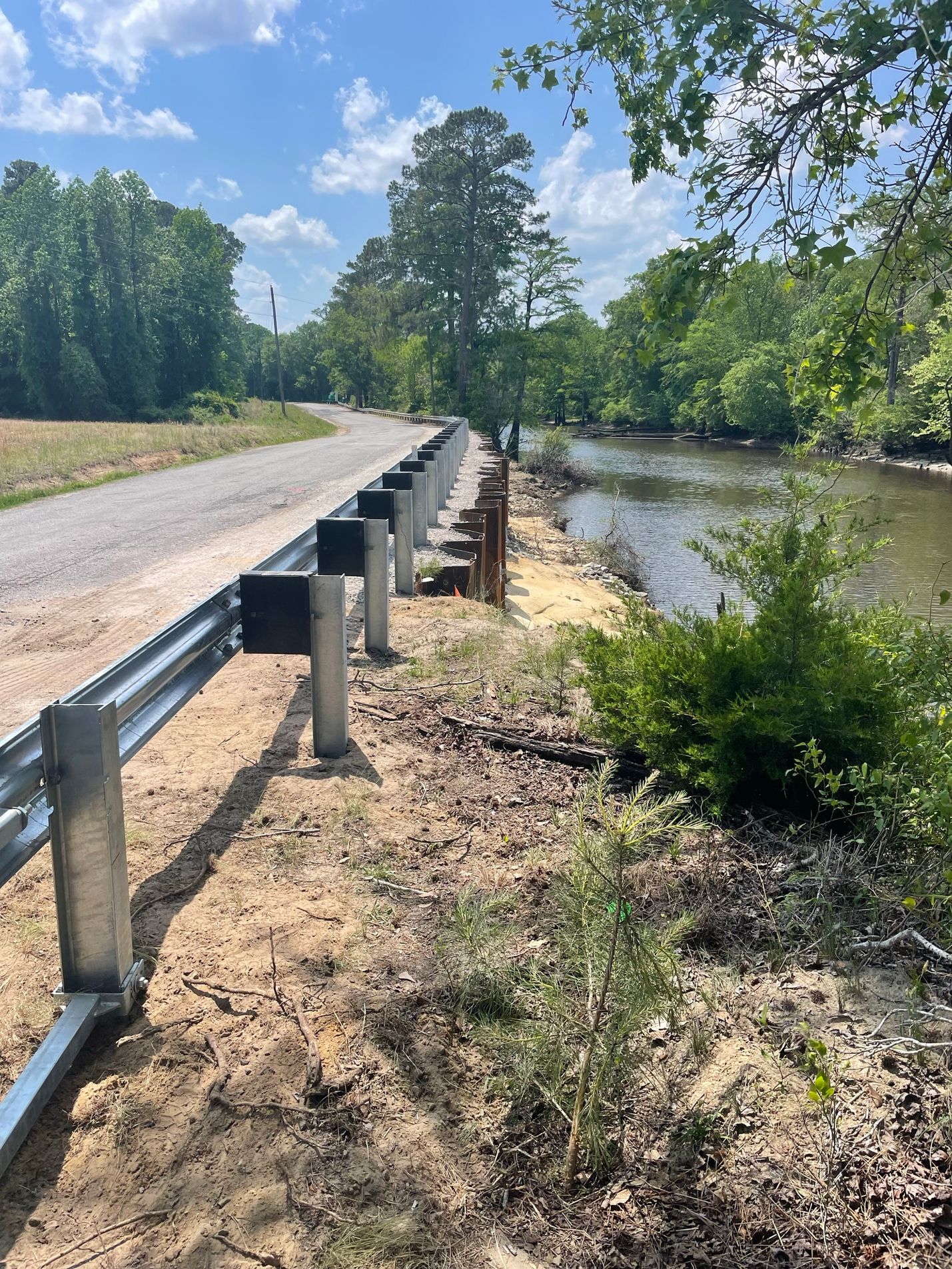 Hampton Roads District | Portion of Route 619 (Burdette Road) at ...