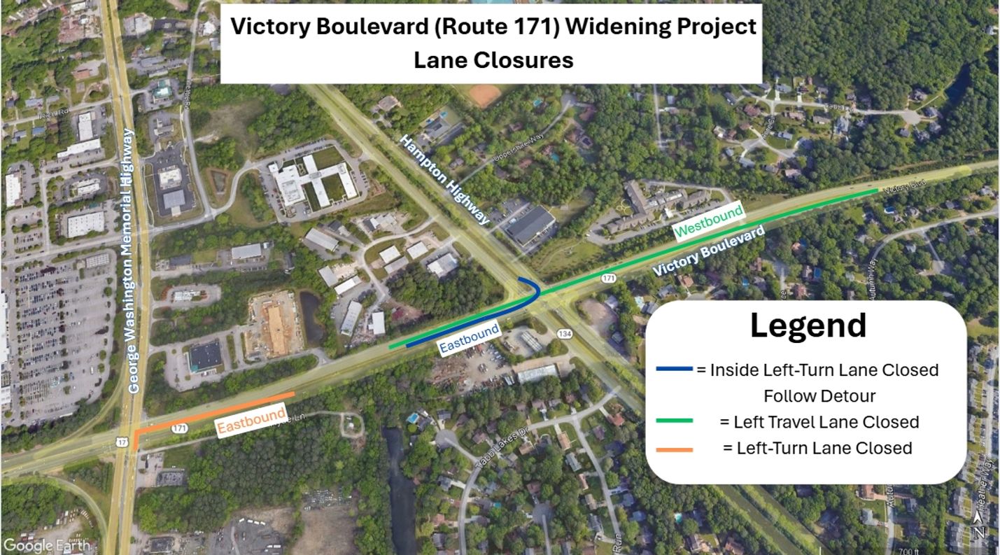 Hampton Roads District | Long-Term Single-Lane Closures Scheduled for ...