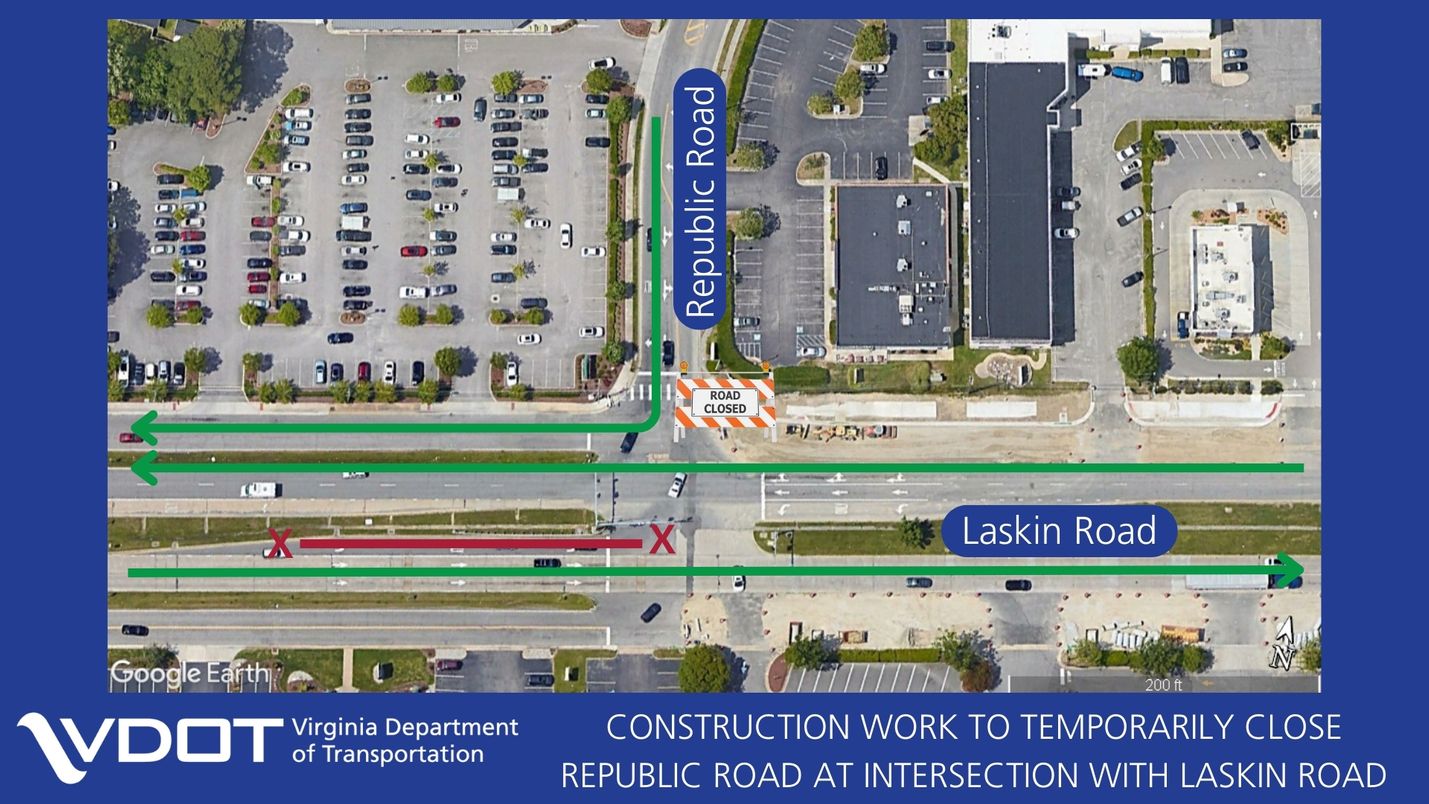 Hampton Roads District | Upcoming intersection paving work scheduled on ...