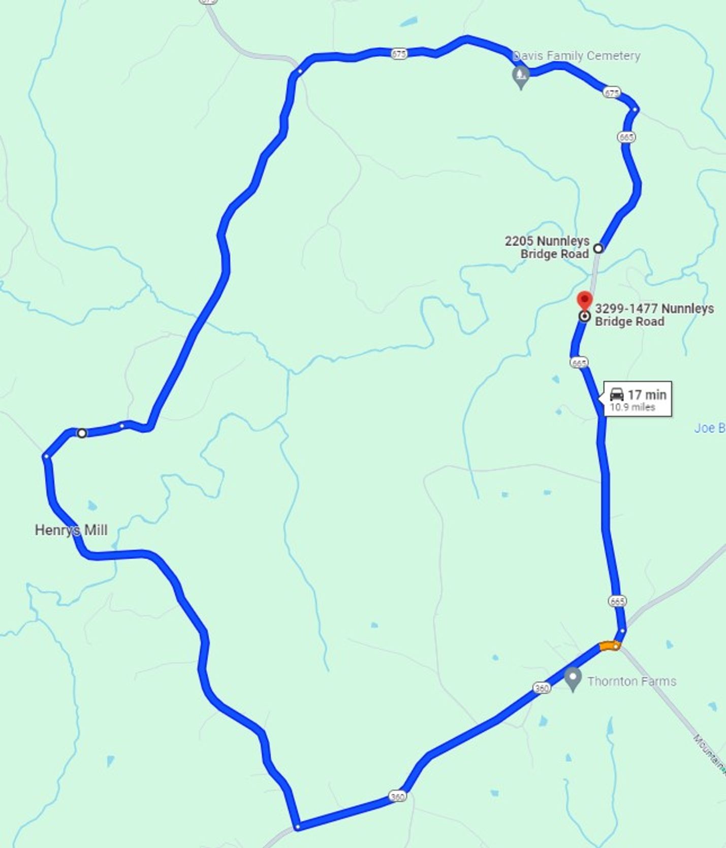 Lynchburg District | Road Closing: Route 665 (Nunnley's Bridge Road) in ...