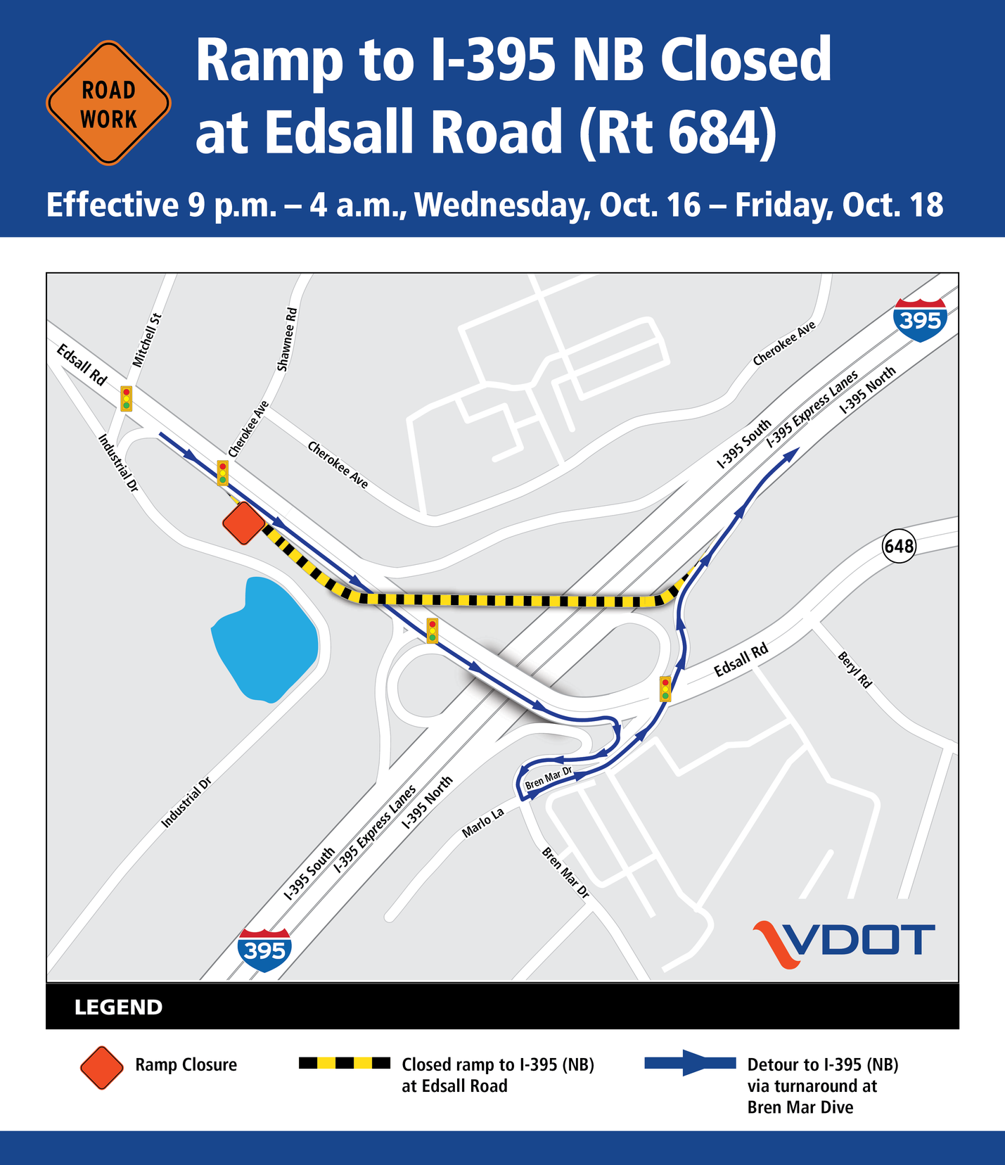 nighttime road closures