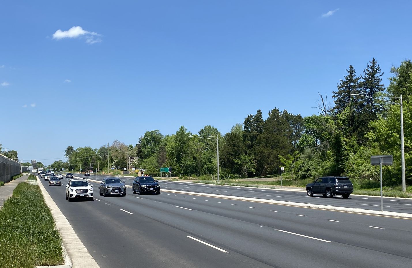 Northern Virginia District | Six lanes on Route 7 open between Reston ...