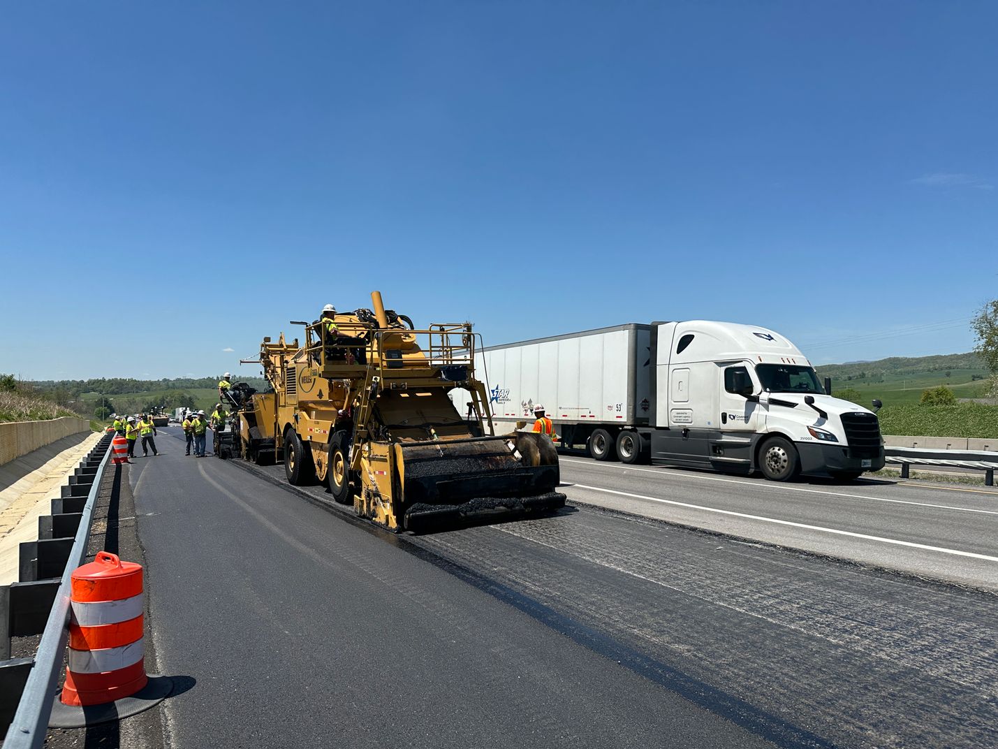Interstate 81 Southwest Virginia truck climbing lanes | Virginia ...