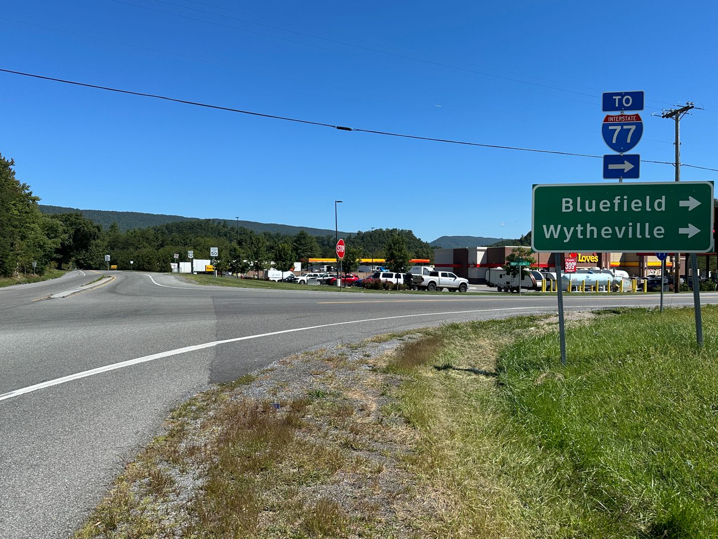 Route 52 (Bland County) intersection safety enhancement | Virginia ...
