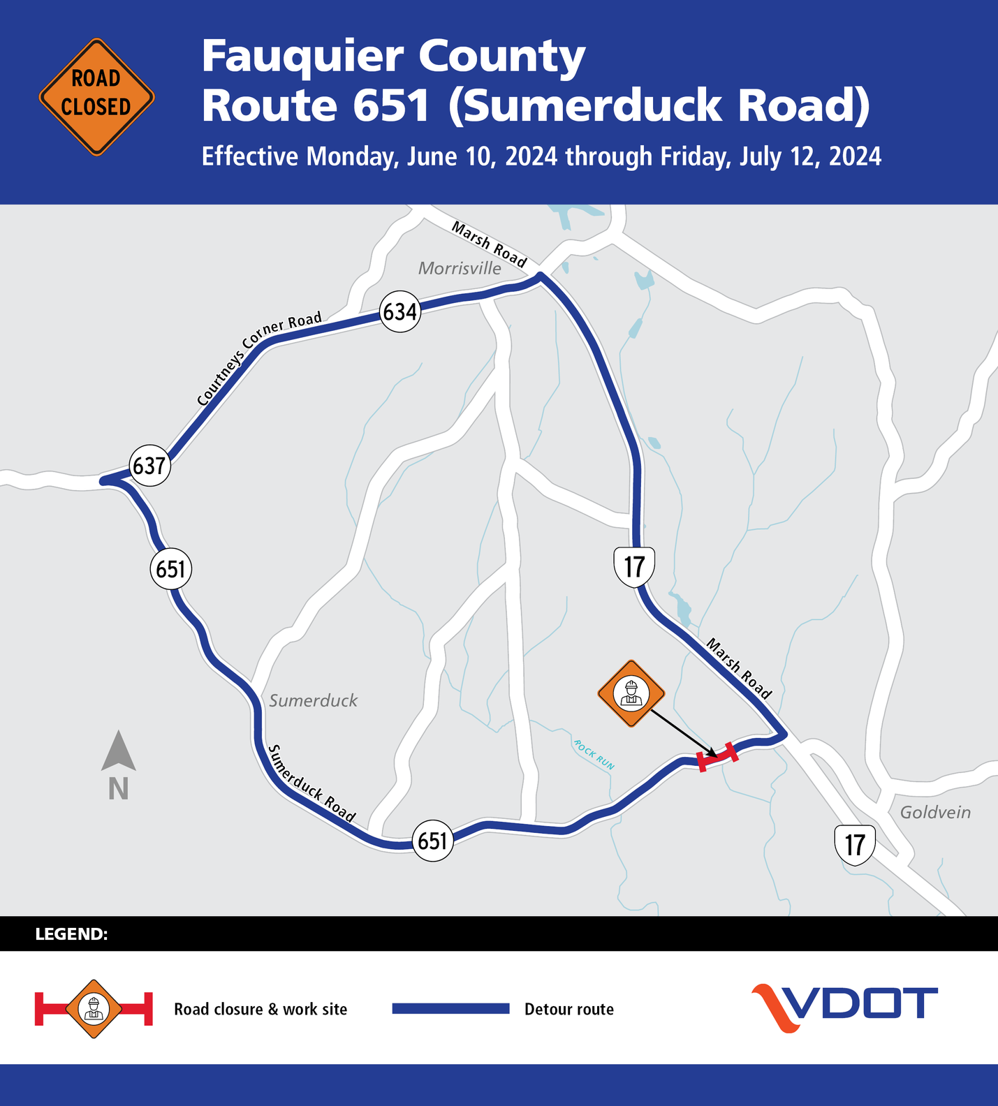 Route 651 (Sumerduck Road), Fauquier County | Virginia Department of ...