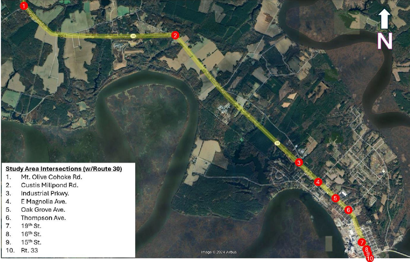 Route 30 corridor STARS study in King William County | Virginia ...