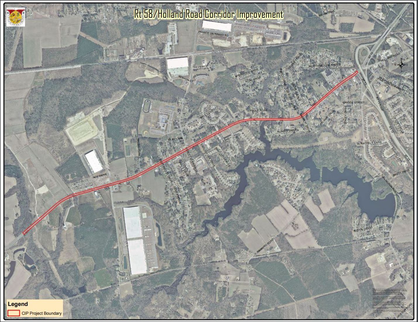 Route 58/Holland Road improvements | Virginia Department of Transportation