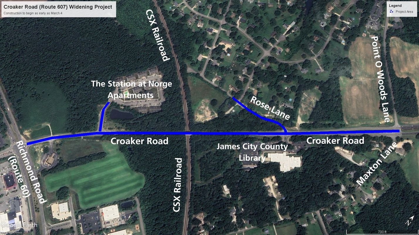 Croaker Road widening | Virginia Department of Transportation