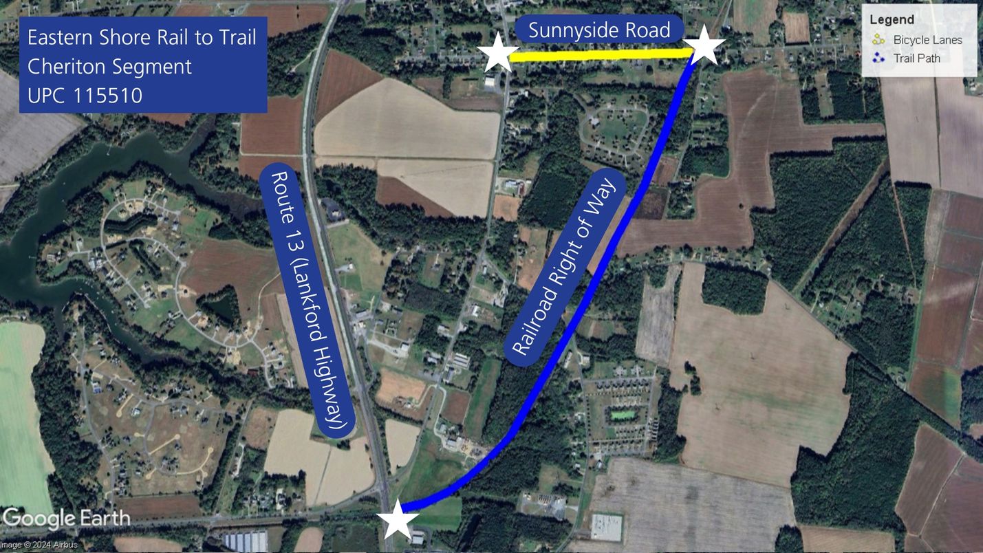 Eastern Shore Rail to Trail Project - Cape Charles and Cheriton ...