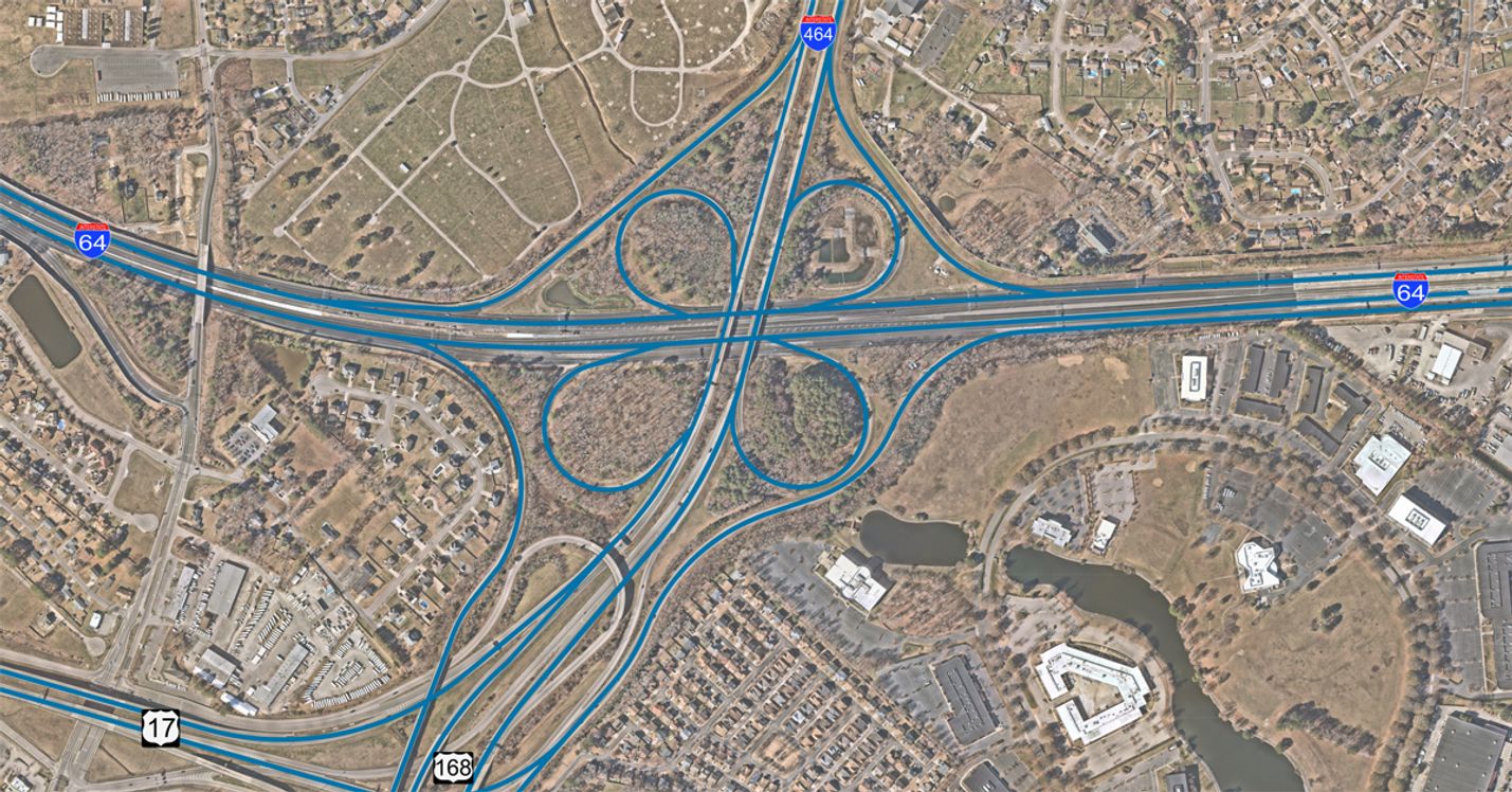 I-64/I-464 Interchange Access Report study | Virginia Department of ...