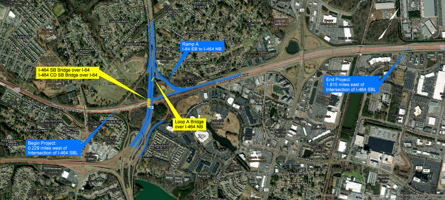 Hampton Roads District | Construction activities to begin on the I-64/I ...