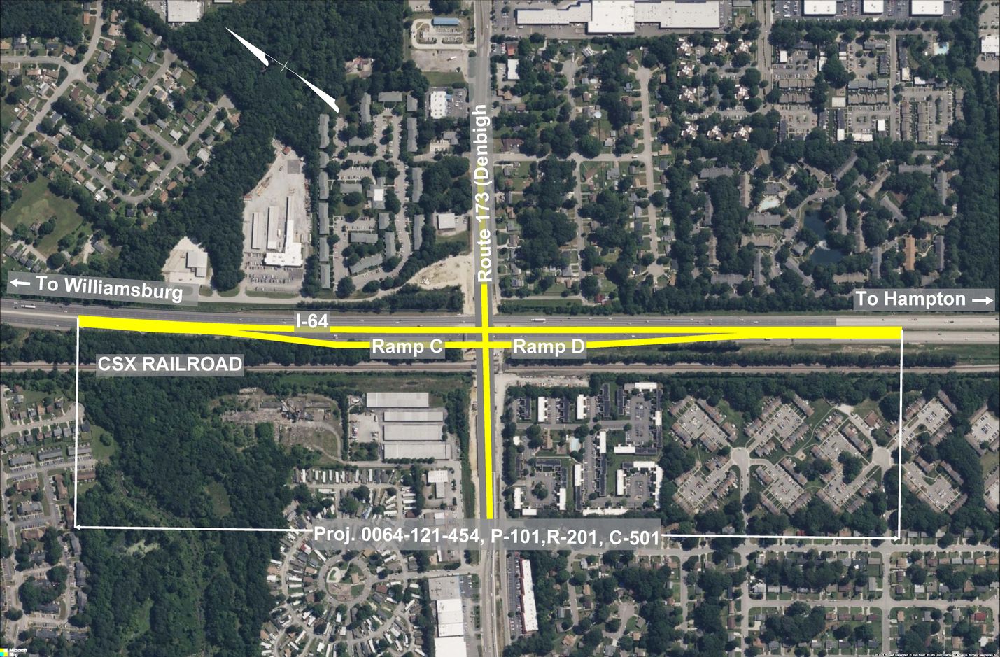 I-64 at Denbigh Boulevard Interchange Project - Phase 2 | Virginia ...