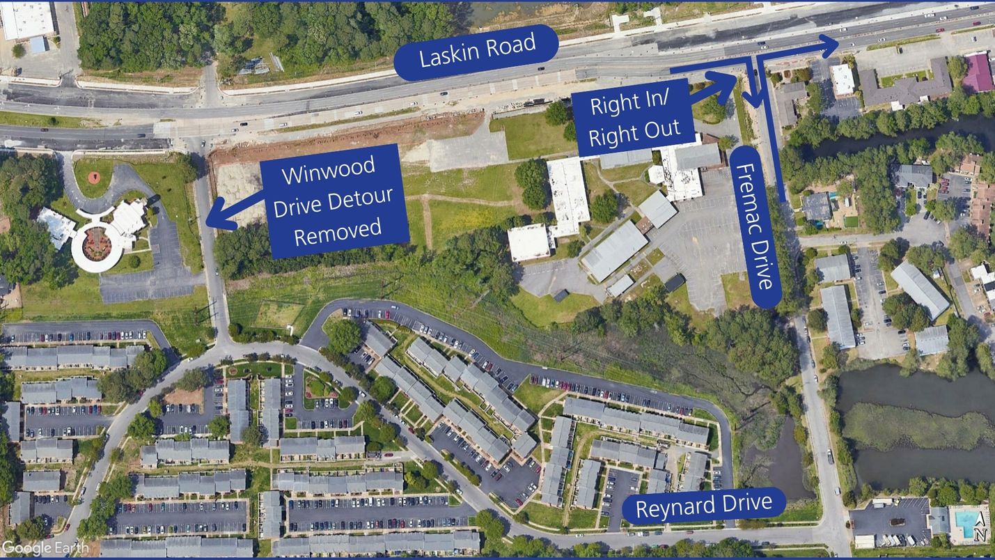 Hampton Roads District | Latest roadway improvements completed at ...