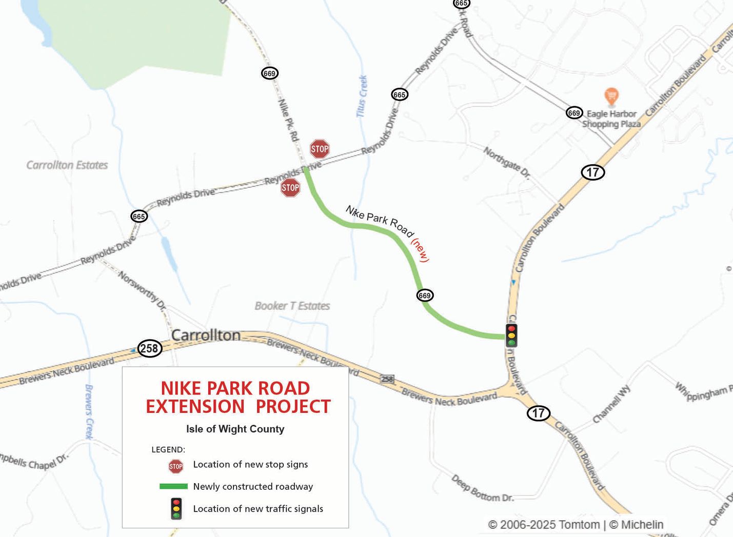 Hampton Roads District | Nike Park Road extension to open ahead of ...