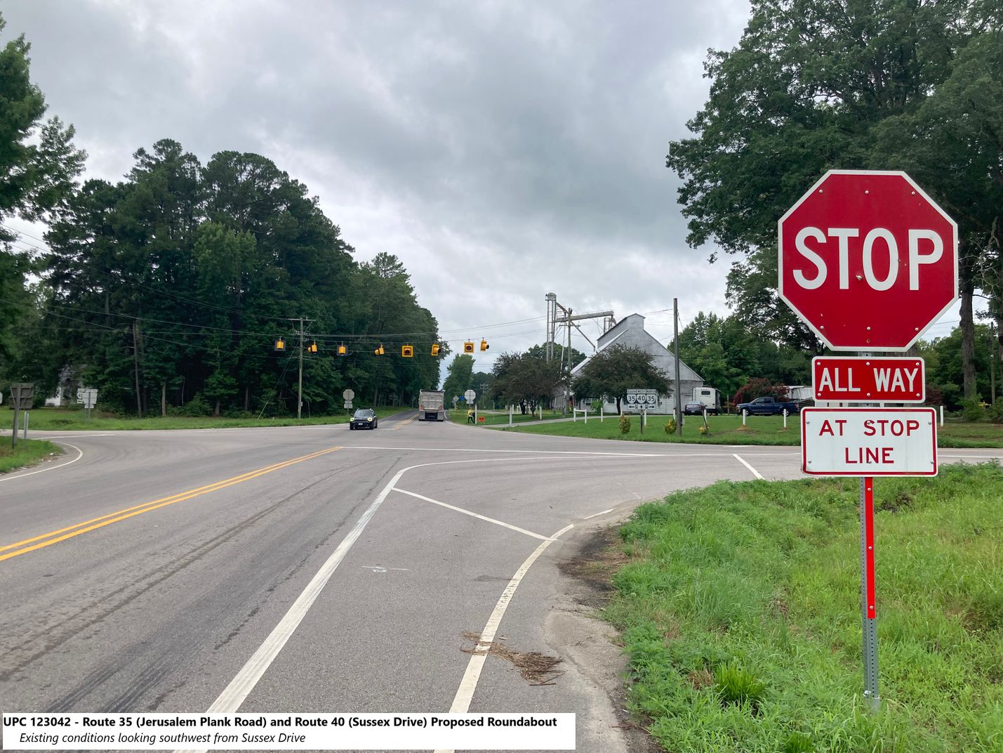 Route 35 and Route 40 Intersection Roundabout Project | Virginia ...