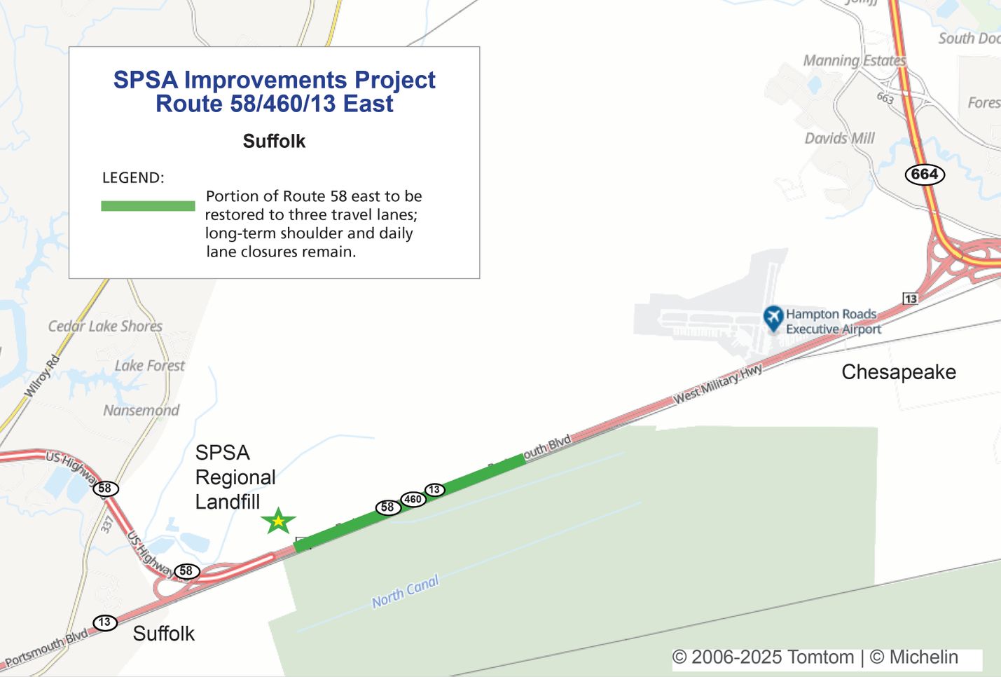 Hampton Roads District | Long-term single-lane closure to reopen on ...