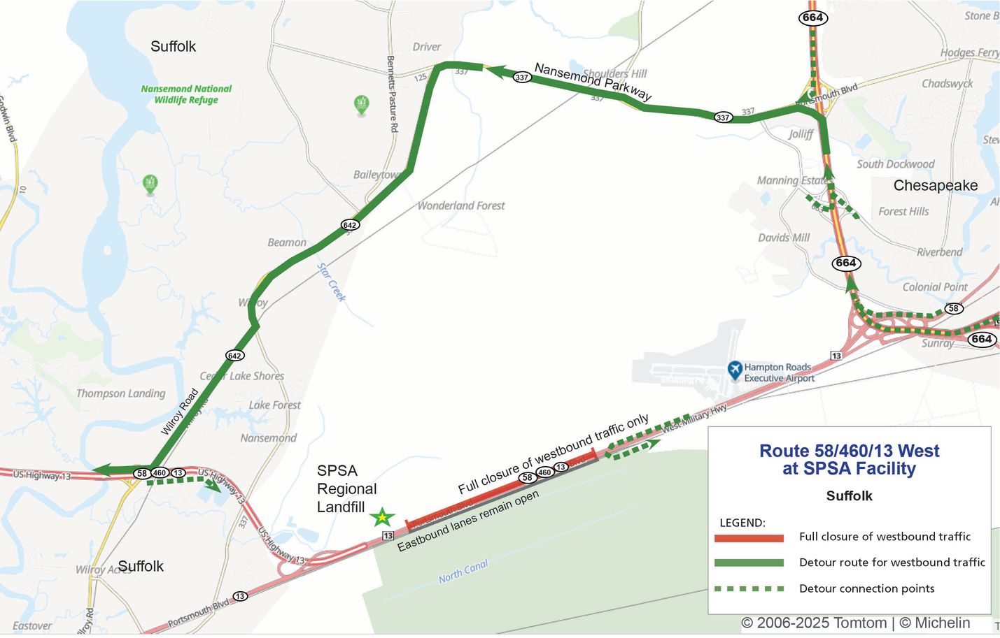 Hampton Roads District | Reminder of upcoming weekend overnight full ...