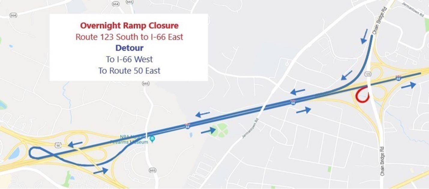 Northern Virginia District | Overnight ramp closures planned tonight ...