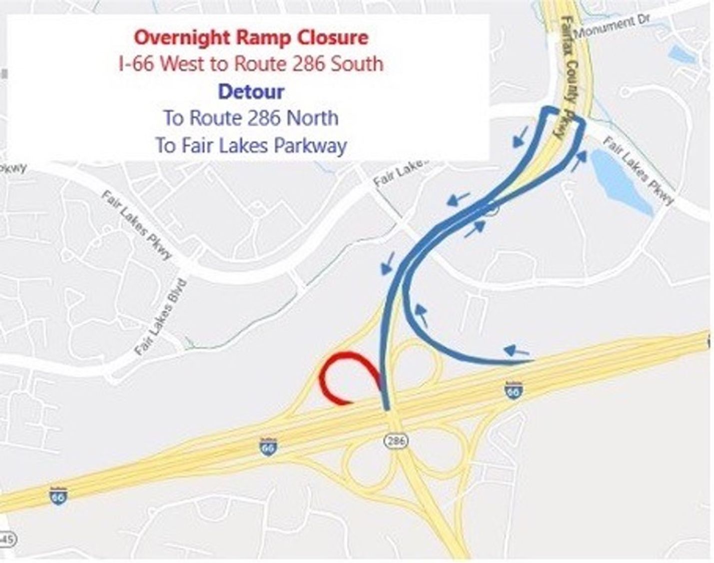 Northern Virginia District | Overnight ramp closures planned at ...