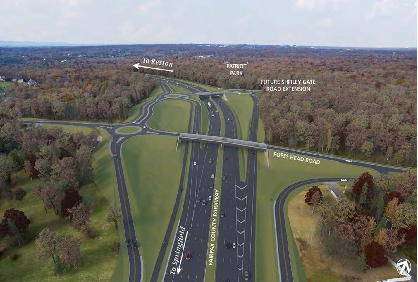 Fairfax County Parkway widening and Popes Head Road interchange ...