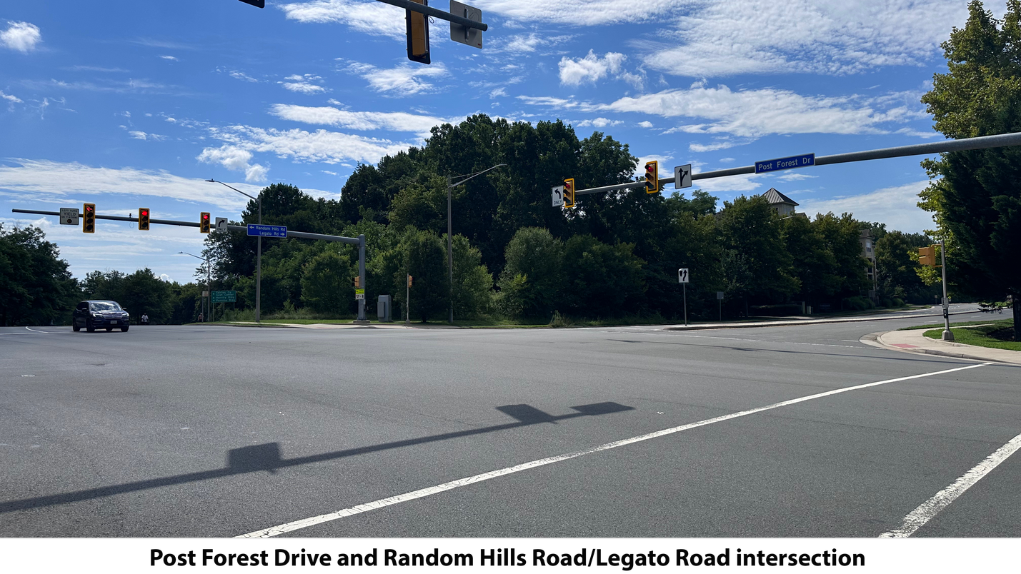 Northern Virginia District | Post Forest Drive and Random Hills Road ...