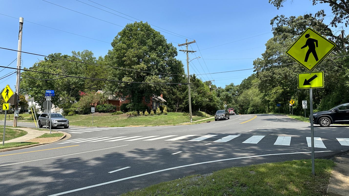 Northern Virginia District | Fort Hunt Road and Rollins Drive/Westgrove ...