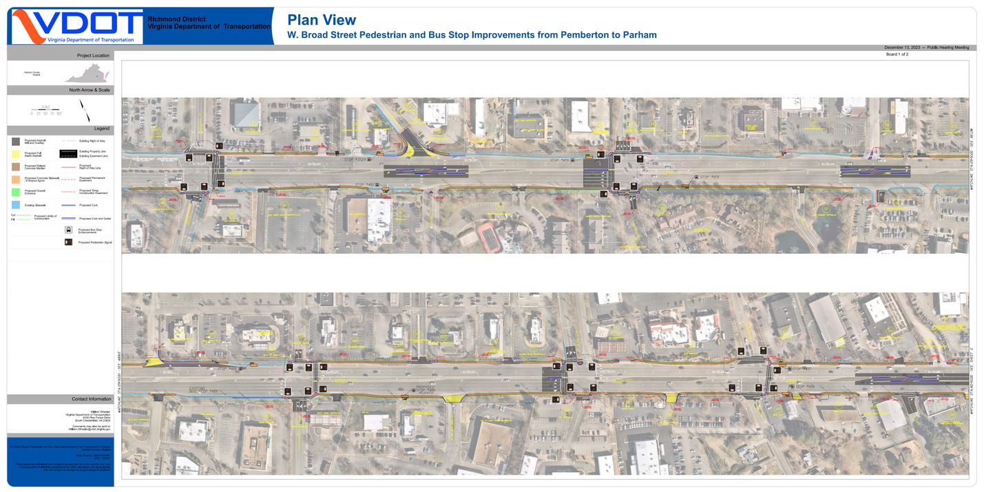 Henrico - West Broad Street (Route 250) pedestrian and transit ...