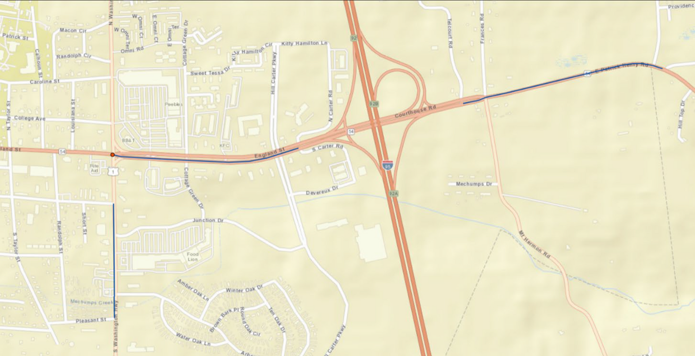 Ashland- I-95/Route 54 interstate access report study | Virginia ...