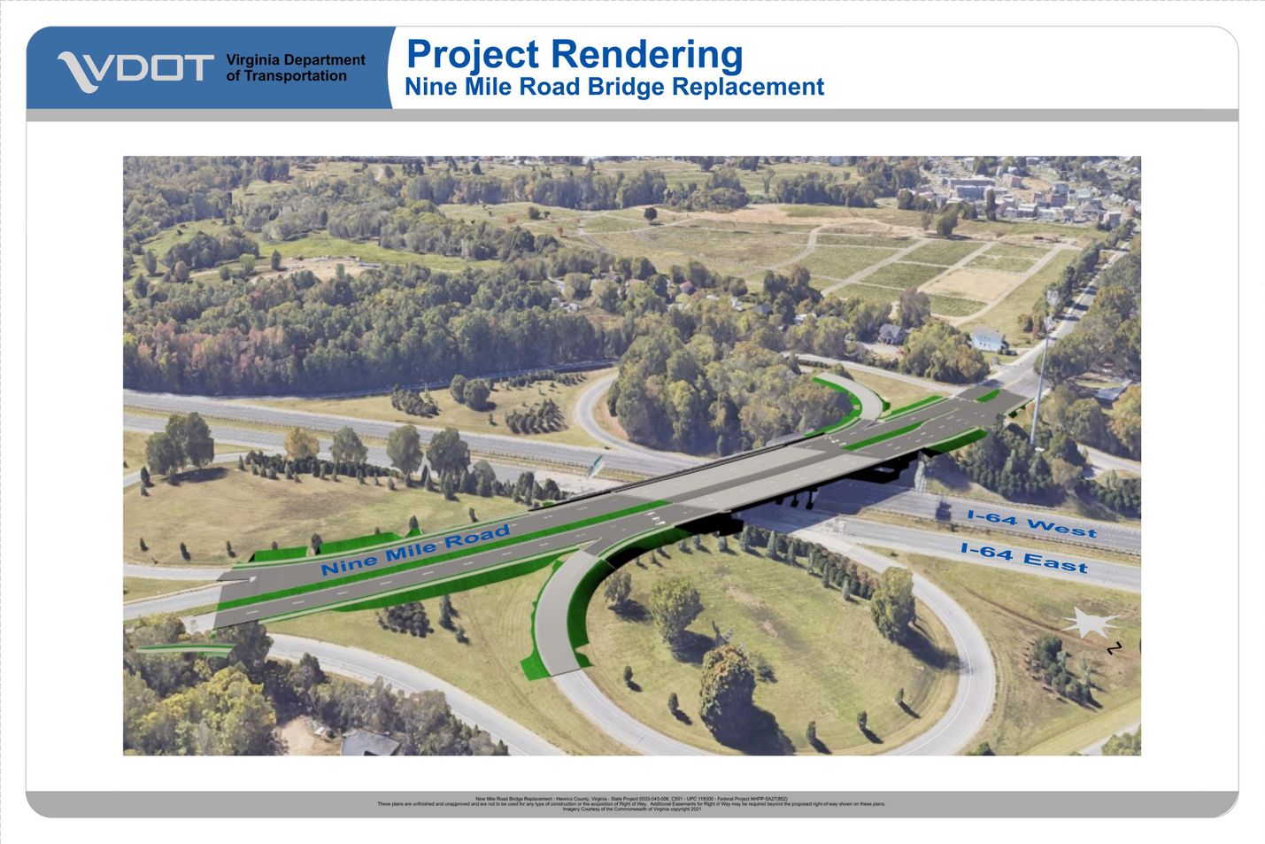 Henrico - Nine Mile Road (Route 33) Bridge Replacement Project ...
