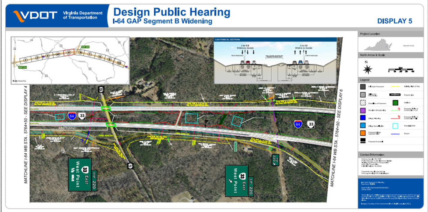 I-64 Gap Segment B | Virginia Department of Transportation