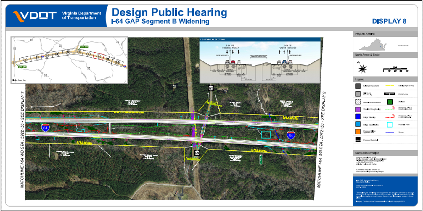I-64 Gap Segment B | Virginia Department of Transportation