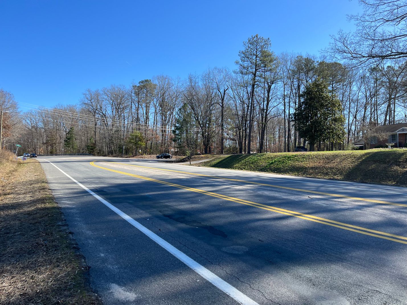 Roundabout at Middle Road and Jefferson Park Road in Petersburg ...