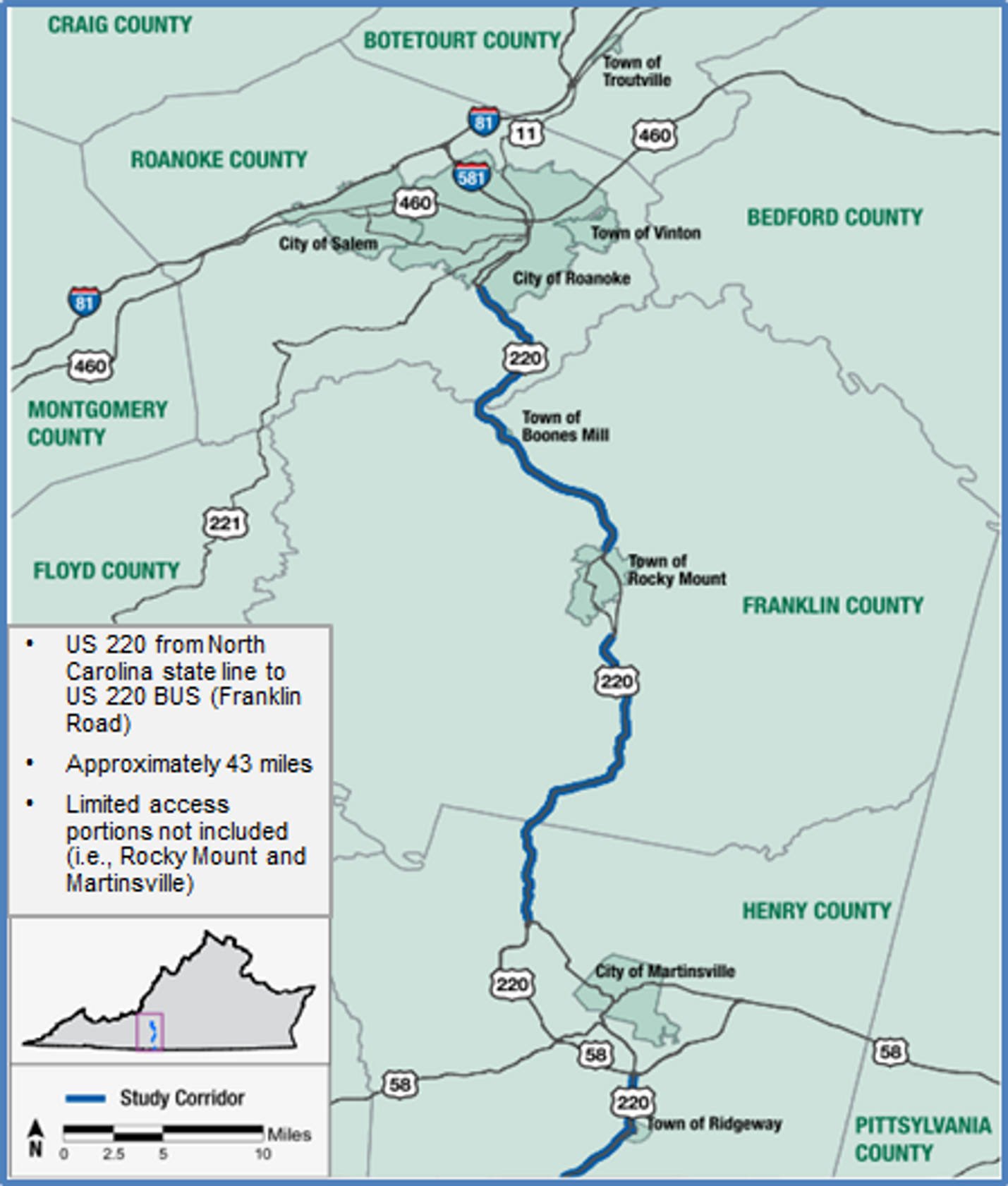 Route 220 preservation and improvement plan | Virginia Department of ...