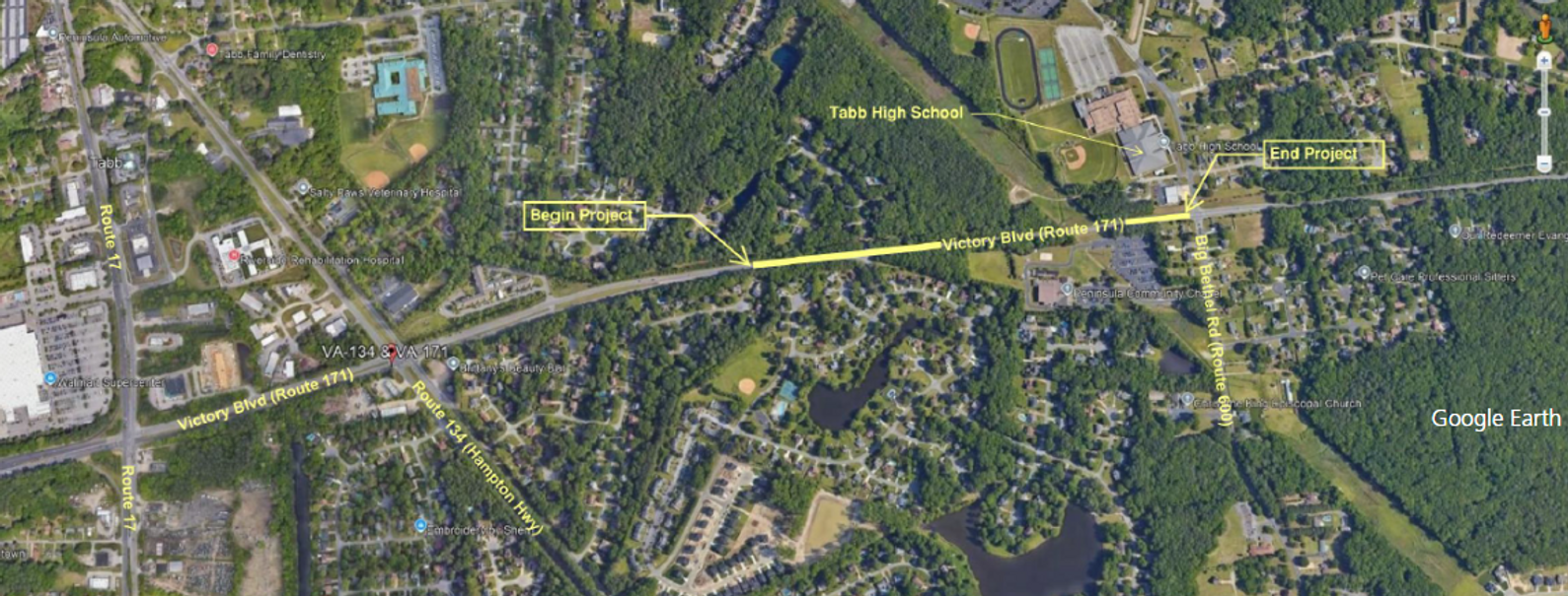 Victory Boulevard (Route 171) Capacity Enhancements Project | Virginia ...