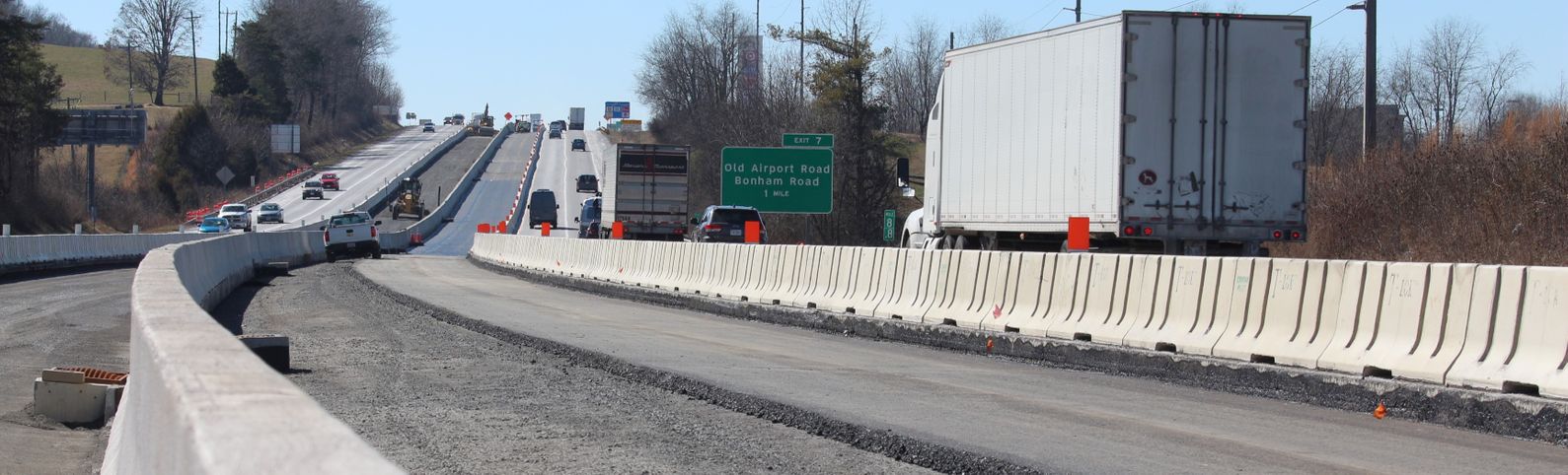 Interstate 81 widening southbound mile marker 8.1 to 9.7 (Washington ...