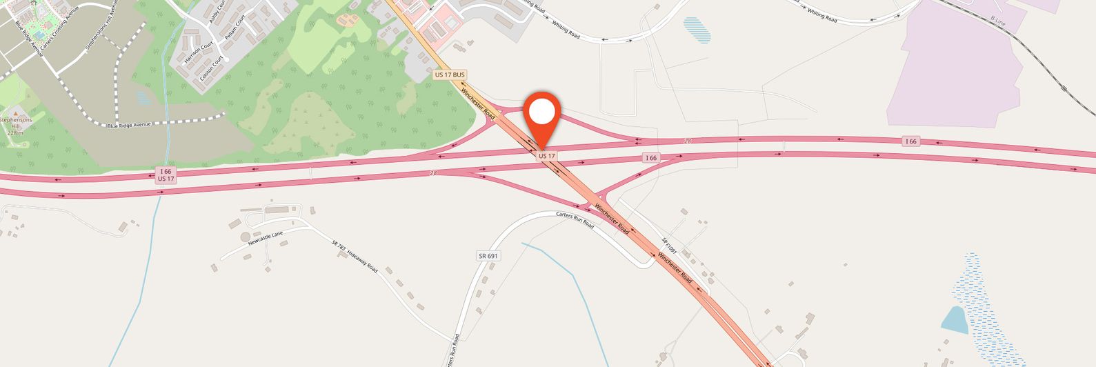 I-66 east at U.S. 17 (Exit 28) interchange improvements, Fauquier ...