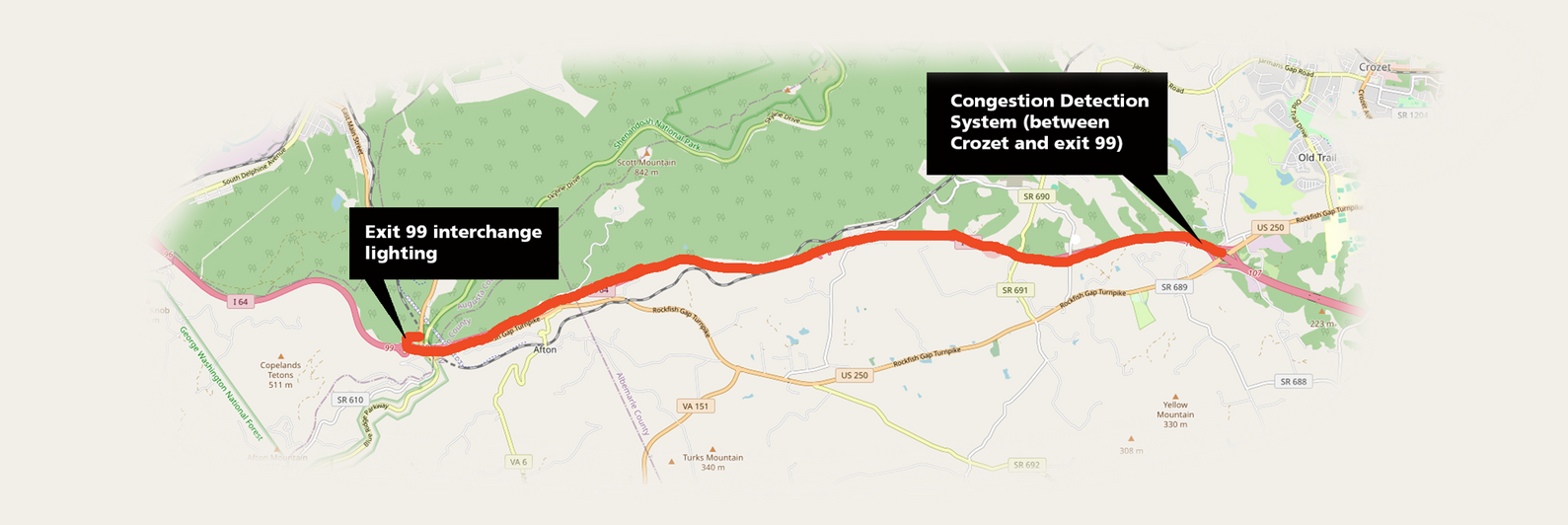Interstate 64 Afton Mountain safety improvements | Virginia Department ...