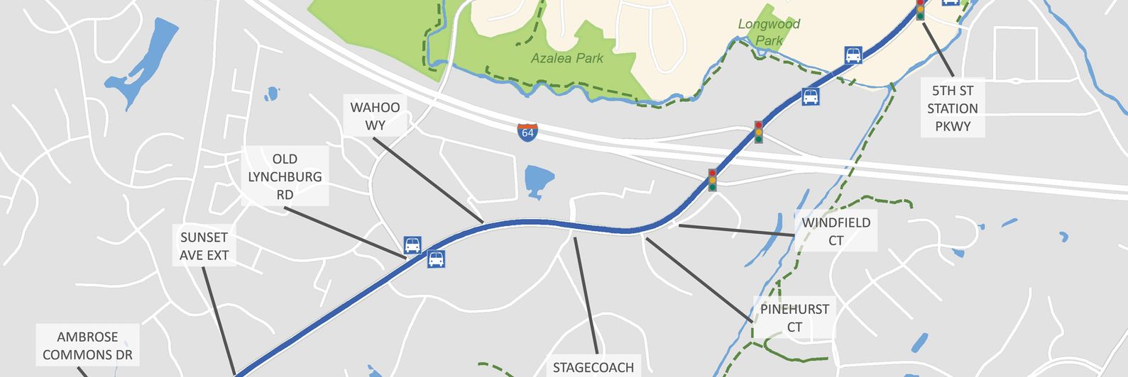 Route 631 (5th Street/Old Lynchburg Road) corridor, Charlottesville ...
