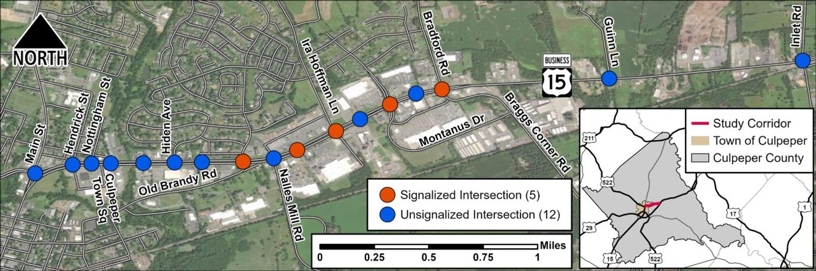 STARS study: U.S. 15 Business corridor study, Culpeper County ...