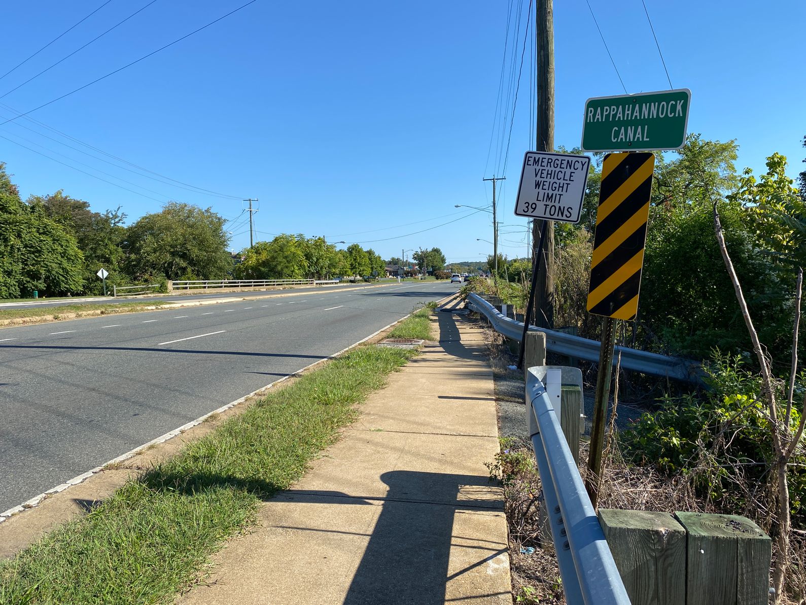 Route 1 canal path bridge replacement, city of Fredericksburg ...