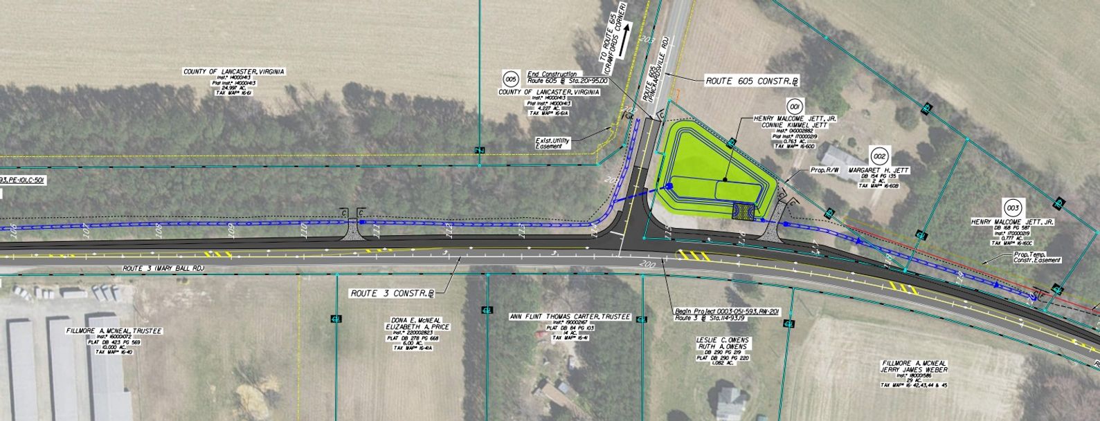 Route 3 and Route 605 (Pinckardsville Road) turn lane project ...