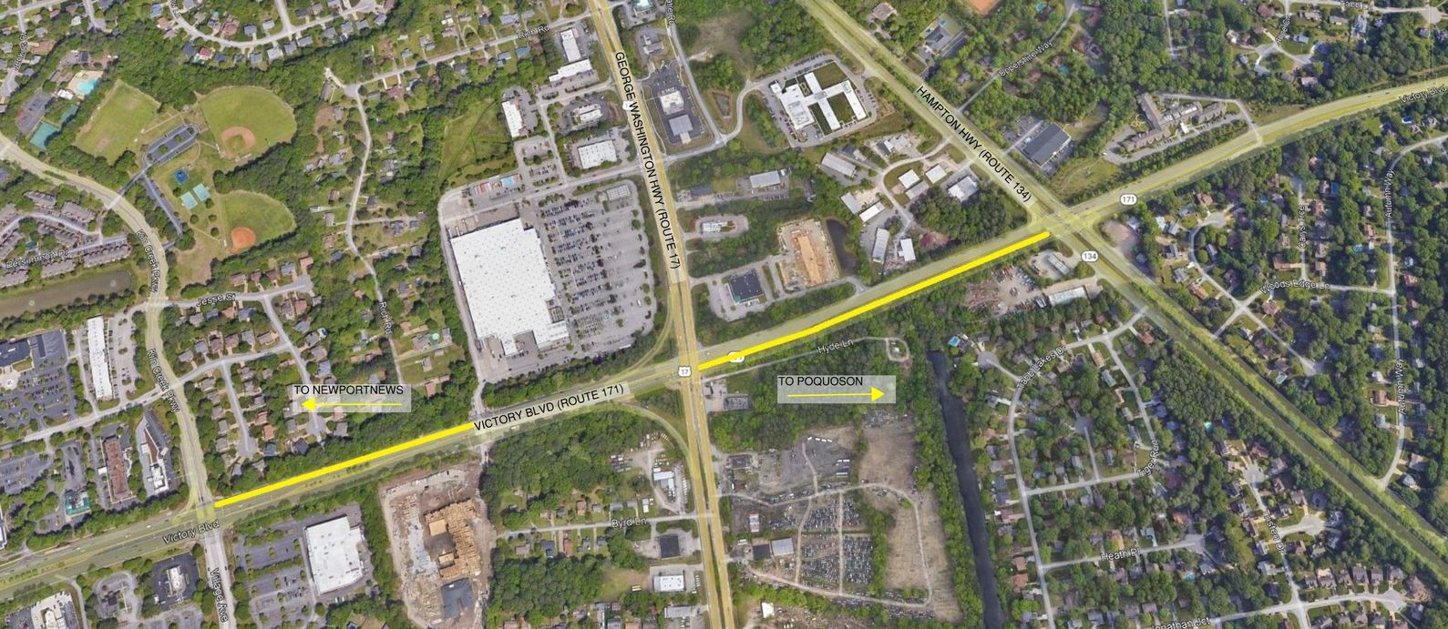 Route 171 (Victory Boulevard) widening | Virginia Department of ...